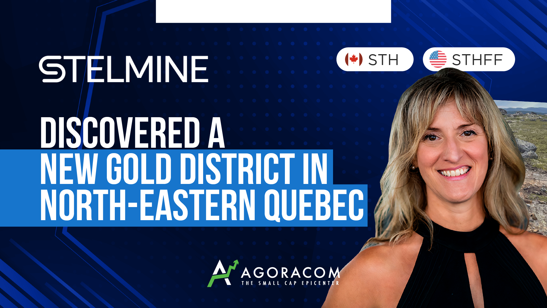 Stelmine Canada Has Discovered A New Gold District In North-Eastern Quebec Thanks To An All Star ...